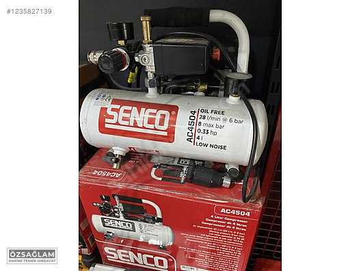 SENCO AC4504 SESSİZ COMPRESSOR - santiyepazari.com