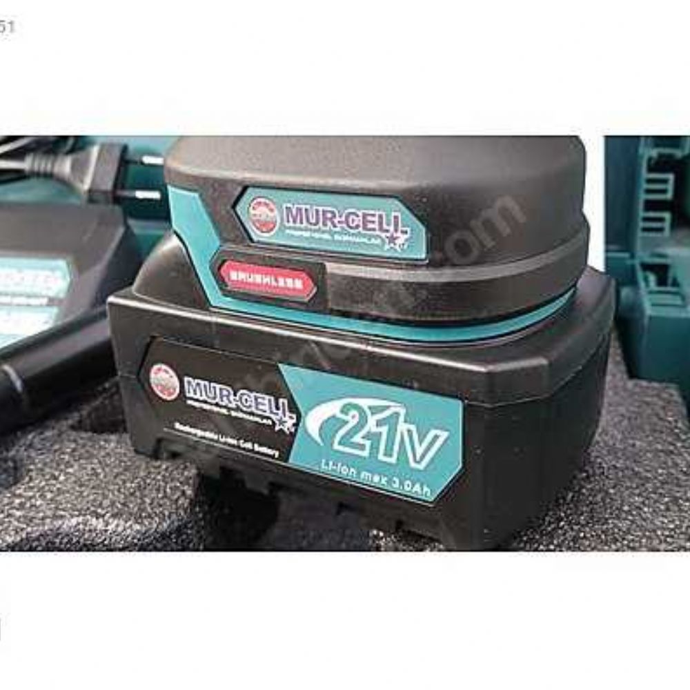 ÇİFT BATARYA KÖMÜRSÜZ BL MOTOR BAX ÇANTALI 21 V 3 AMPER - santiyepazari.com