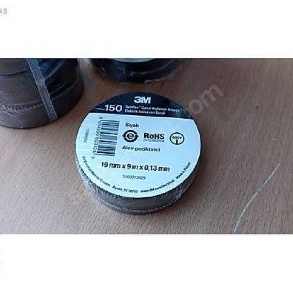 3M ELEKTRİK İZOLASYON BANDI 10 ADET FIYATI - santiyepazari.com
