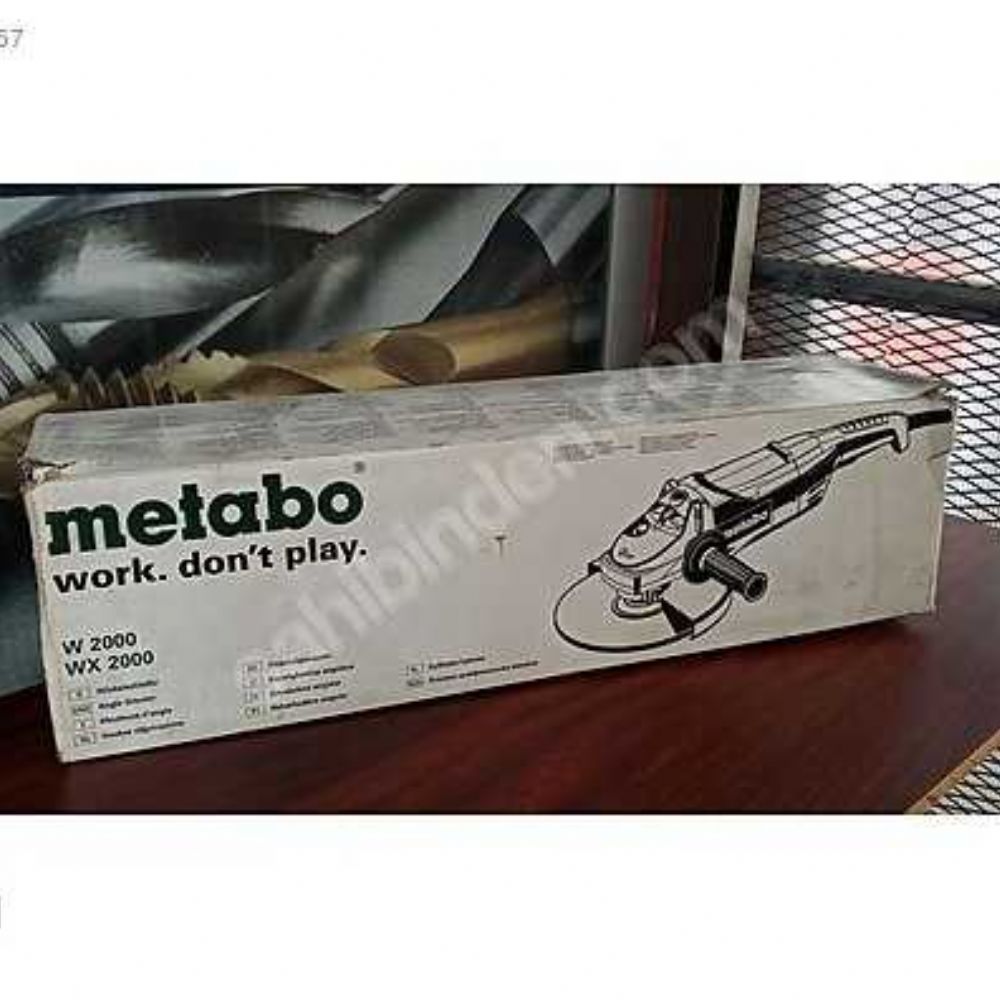 METABO WX2000 JET TAŞI 2000W MADE IN GERMANY - santiyepazari.com