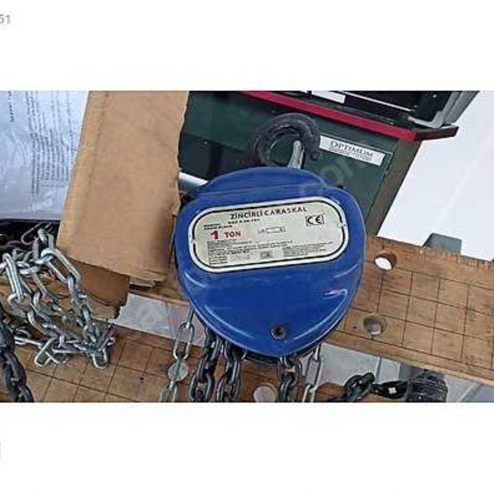1 TON 5 METRE MANUEL ZİNCİRLİ CARASKAL - santiyepazari.com