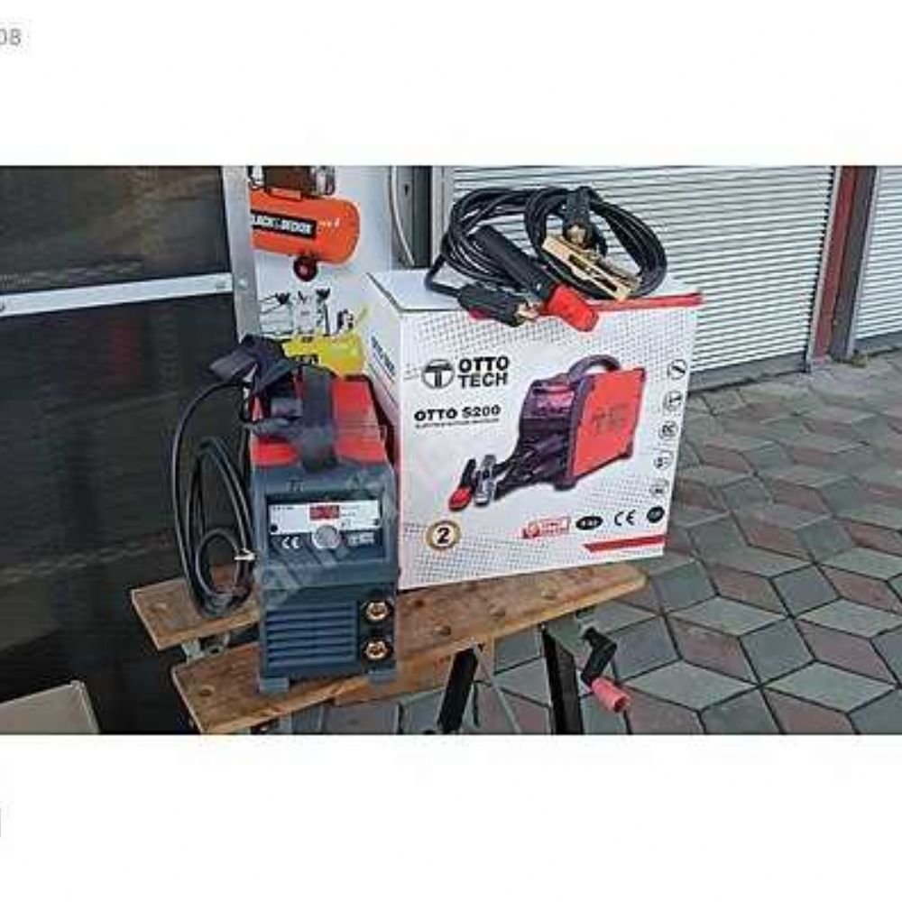 OTTO TECH S 200 DİJİTAL İNVERTER KAYNAK MAKİNASI SIFIR ÜRÜN - santiyepazari.com